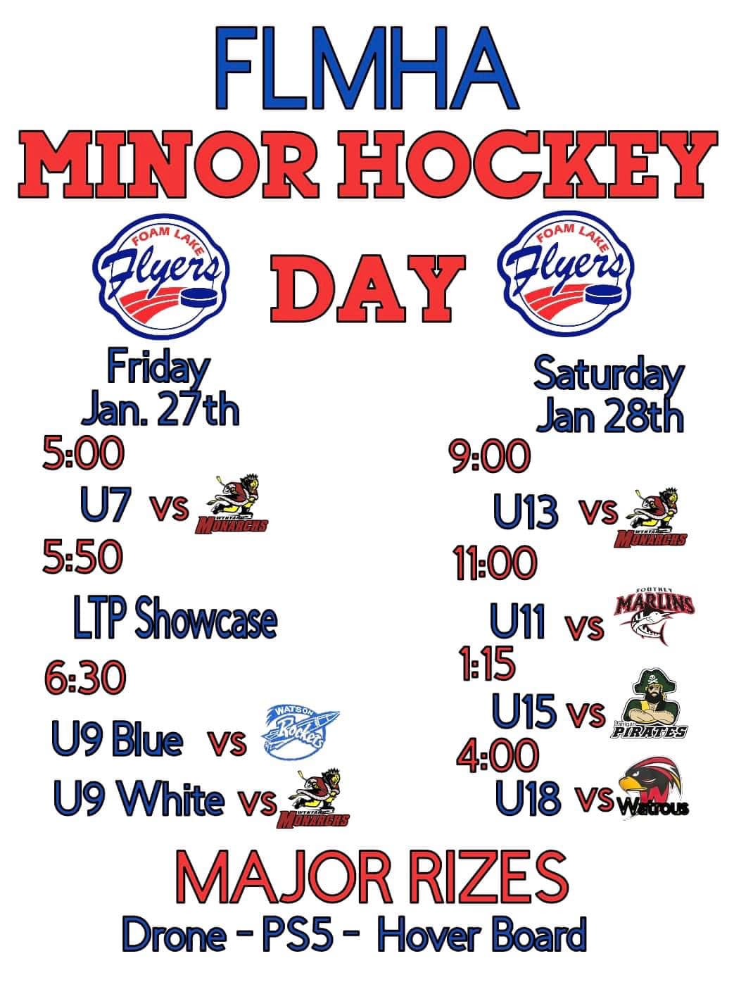 Minor Hockey Day - Town of Foam Lake