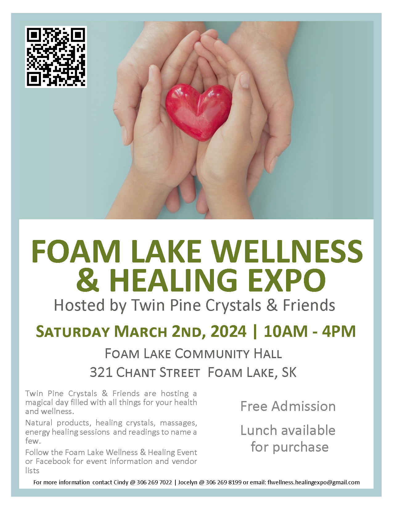 Foam Lake Wellness and Healing Expo - Town of Foam Lake